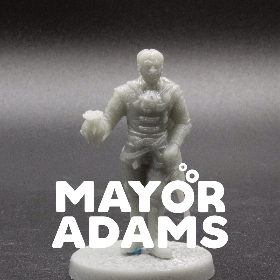 Mayor Adams - Baron Noble Town Leader NPC - Curse of Traskvale Castle ...