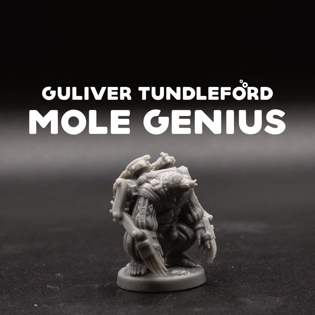 Guliver Trundleford - Mole Genius - Critterfolk of Bluewoods Barrow ...