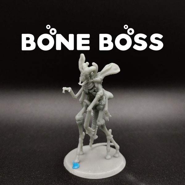 Bone Dragon Miniature - Etsy