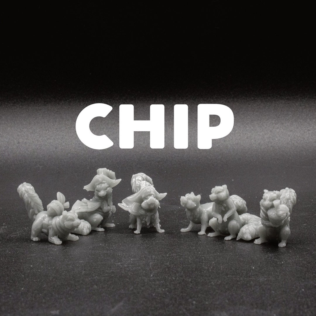 Chip - Chipmunk Wizard Familiar Animal Companion / Sorcerer's Pet ...