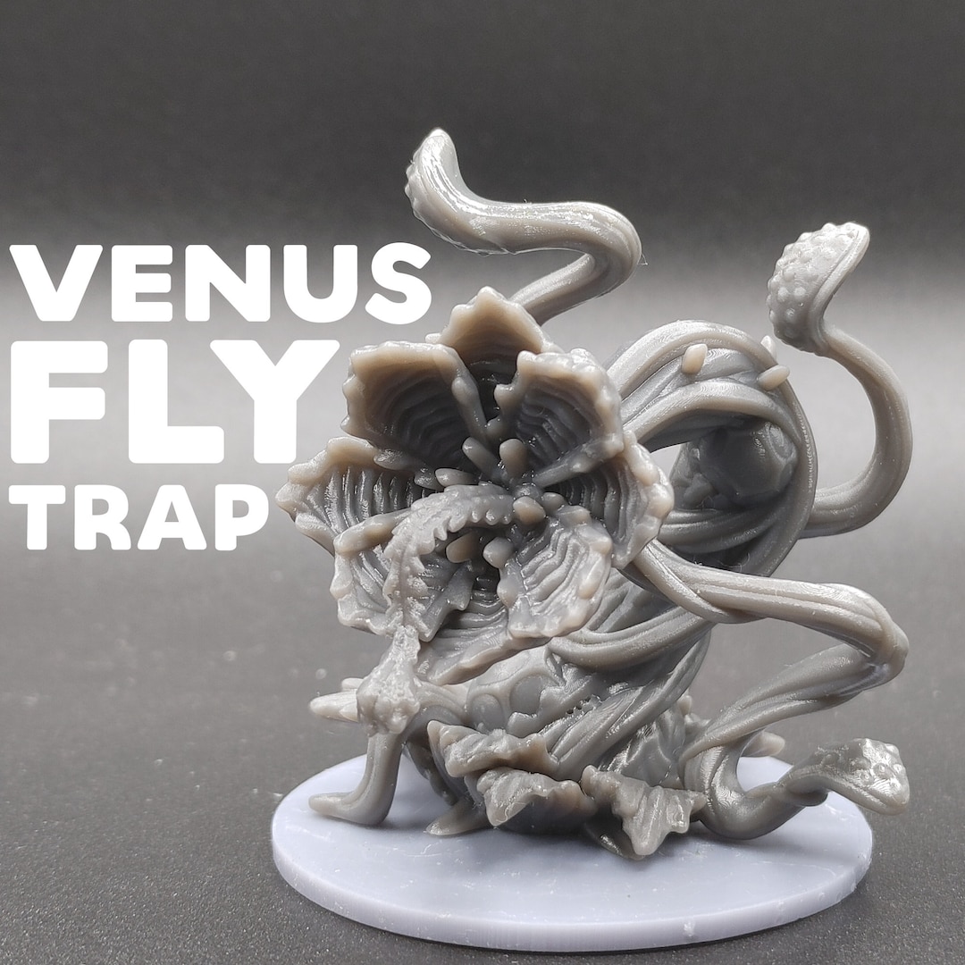 Venus Fly Trap - Plant Beast - Into the Woods - Galaad Miniatures - D&D ...