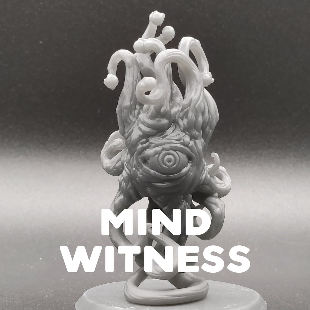 Mindwitness Mindflayed Beholder Printed Obsession D&D Dungeons and ...