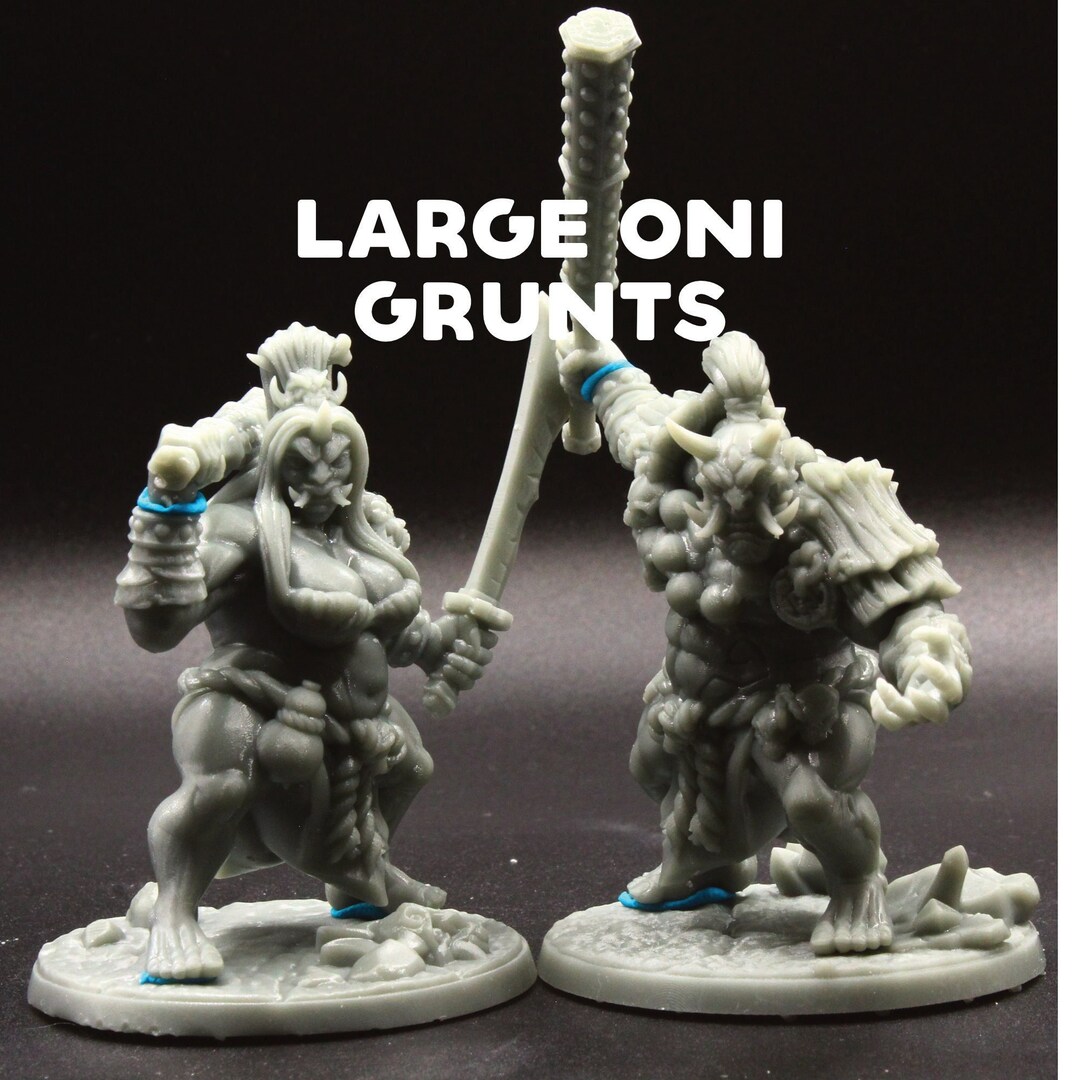 Large Oni Grunts - Demon Warriors / Samurai - Artisan Guild - D&D ...