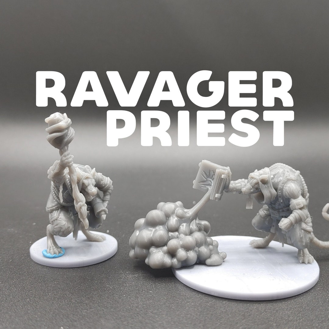 Ravager Priest - Rat Men - Castnplay - Enter the Drains - D&D Dungeons ...