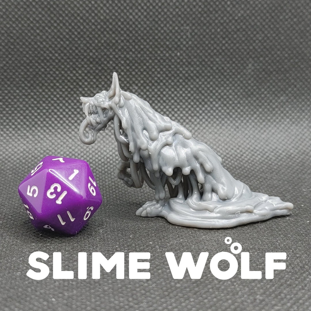 Eldritch / Slime Elemental Dire Wolf Summon - Printed Obsession - D&D ...