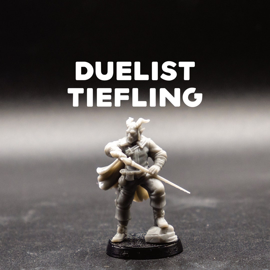 Dualist Tiefling - Swashbuckler Rogue Tiefling Fighter Pirate - Galaad ...