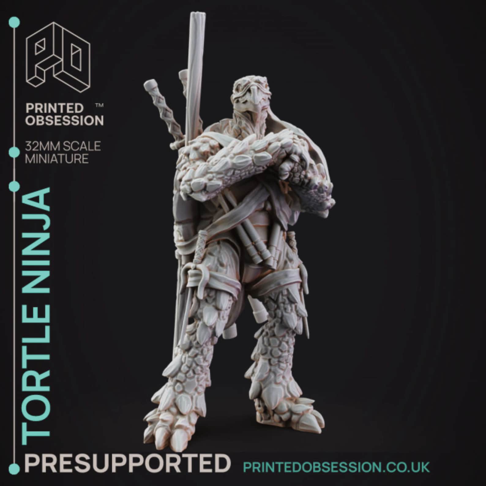 Tortle Ninja - Tortle Rogue - Printed Obsession - D&D Dungeons and ...