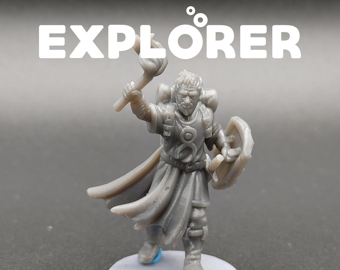Explorer A Adventurer Guide NPC Hero 28 32mm Miniatures for Dungeons ...