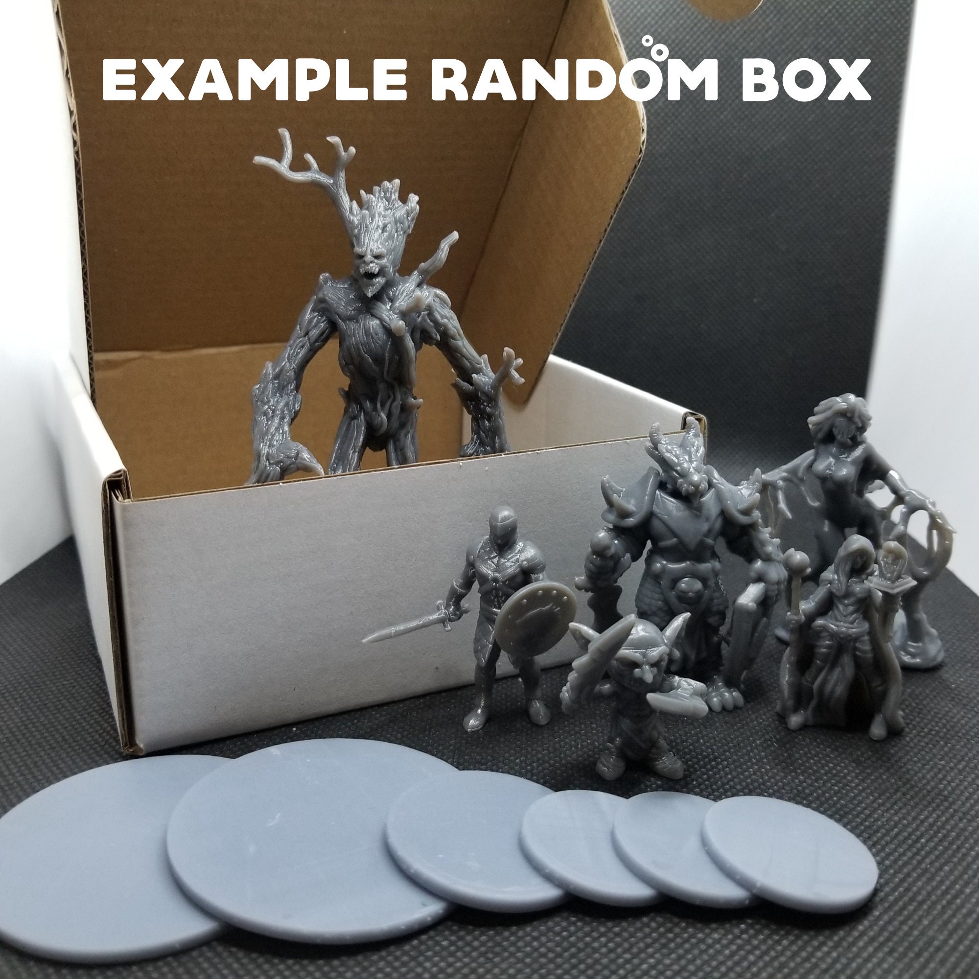 Mystery Minis Box / Random Miniatures D&D Dungeons and | Etsy