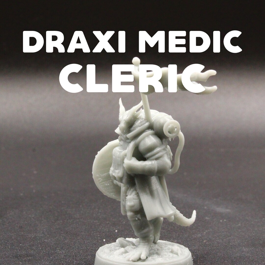 Draxi Medic Cleric - Dragonborn Cleric - Dragon Trapper's Lodge - D&D ...