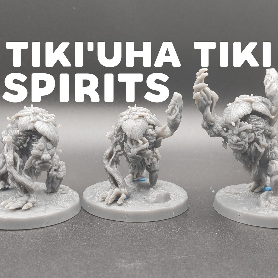 Tiki'uha Tiki Spirits / Shambling Mounds - the Floating Isle - Dragon ...