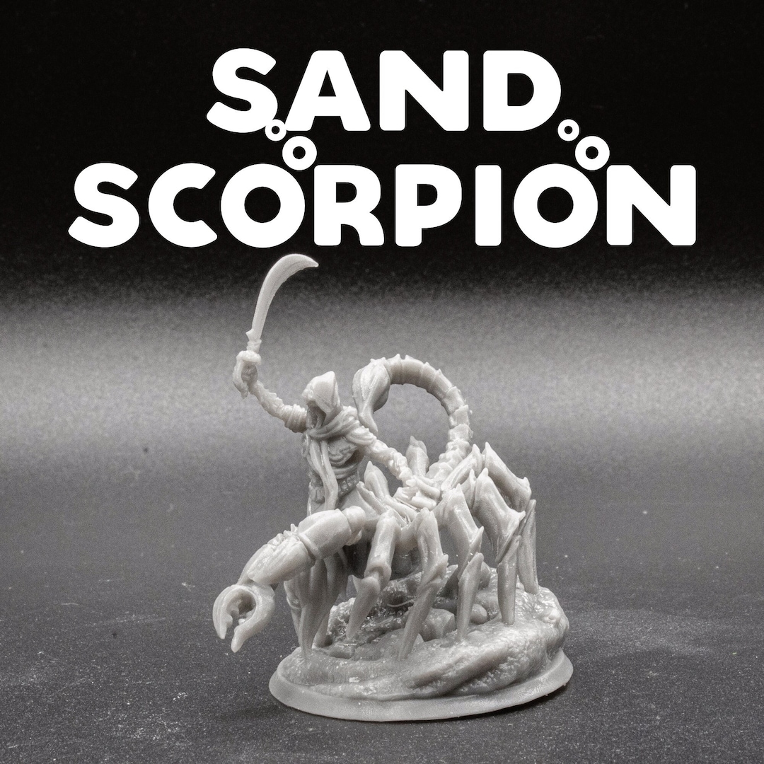 Sand Scorpion - Scorpionfolk Bandit Girtablilu Raider - Printed ...