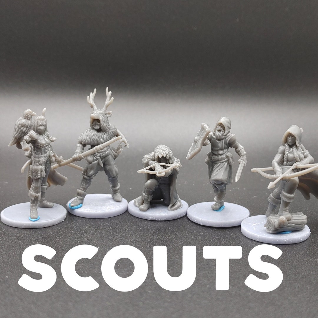 Scouts / Rangers / Highwaymen Set - Into the Woods - Galaad Miniatures ...