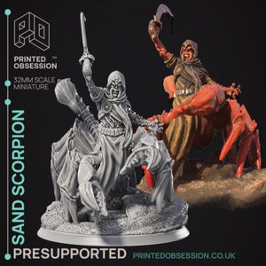 Sand Scorpion - Scorpionfolk Bandit Girtablilu Raider - Printed ...