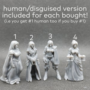 Succubus Set / Succubi - Printed Obsession - Lesser Demons - D&D ...