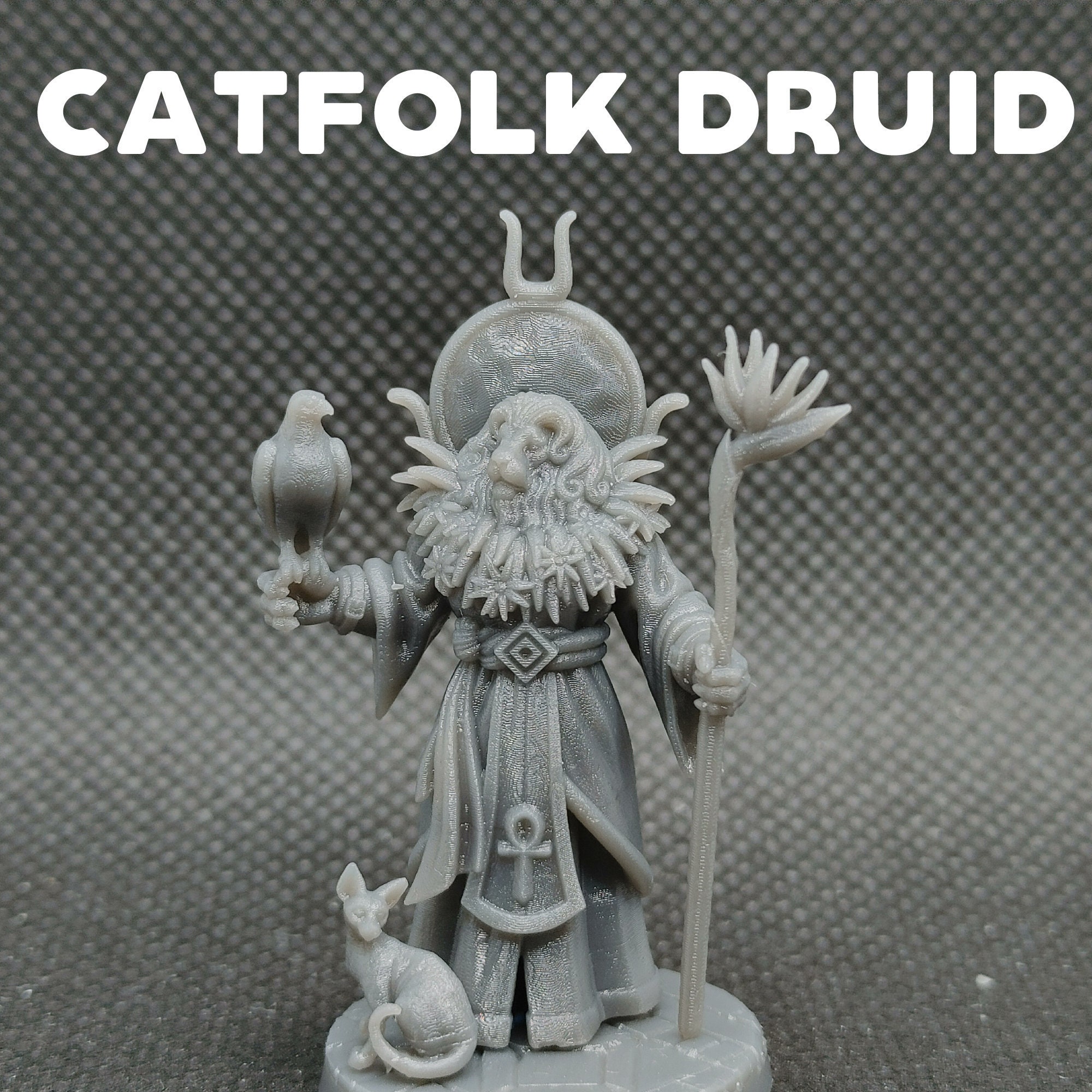 Ramos Catfolk Druid Dragon Trapper Lodge D&D Dungeons | Etsy