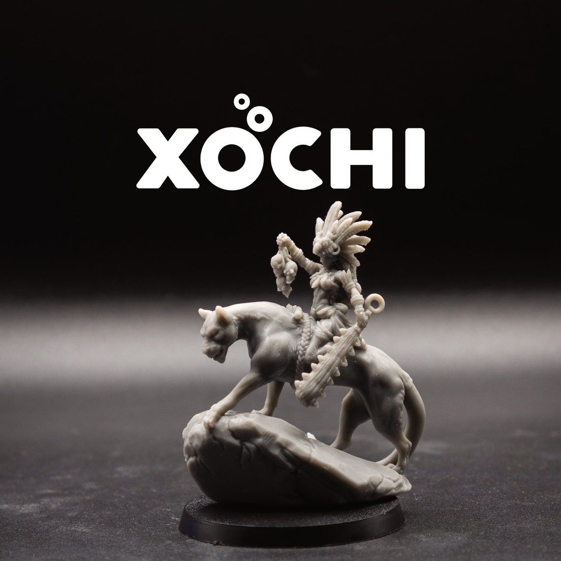 Xochi - Aztec Panther Rainforest Defender - Godly Avatars 2 - Printed ...