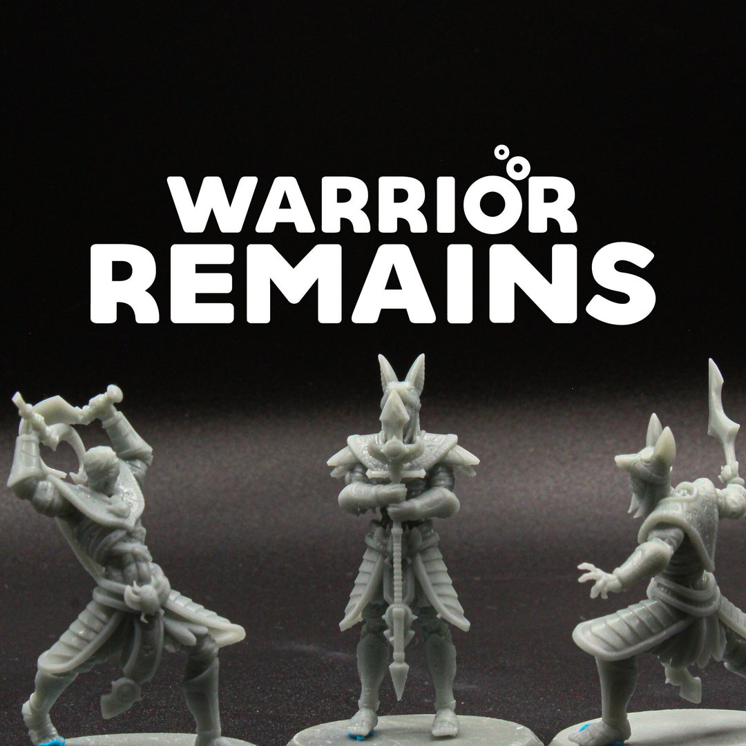 Warrior Remains / Egyptian Anubis Soldier Mummies - Castnplay - D&D ...