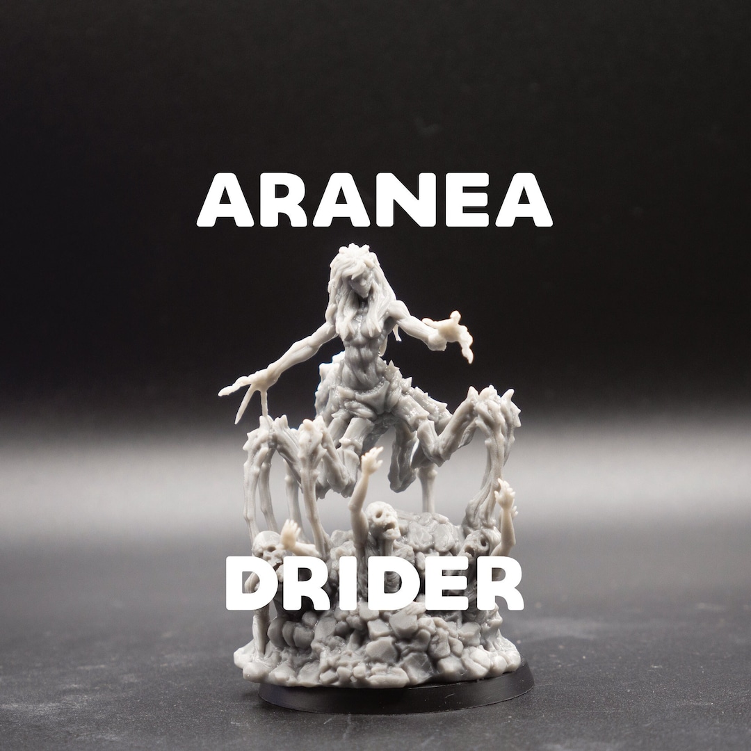 Aranea Drider - Lolth Drow Goddess Cleric - Godly Avatars 2 - Printed ...