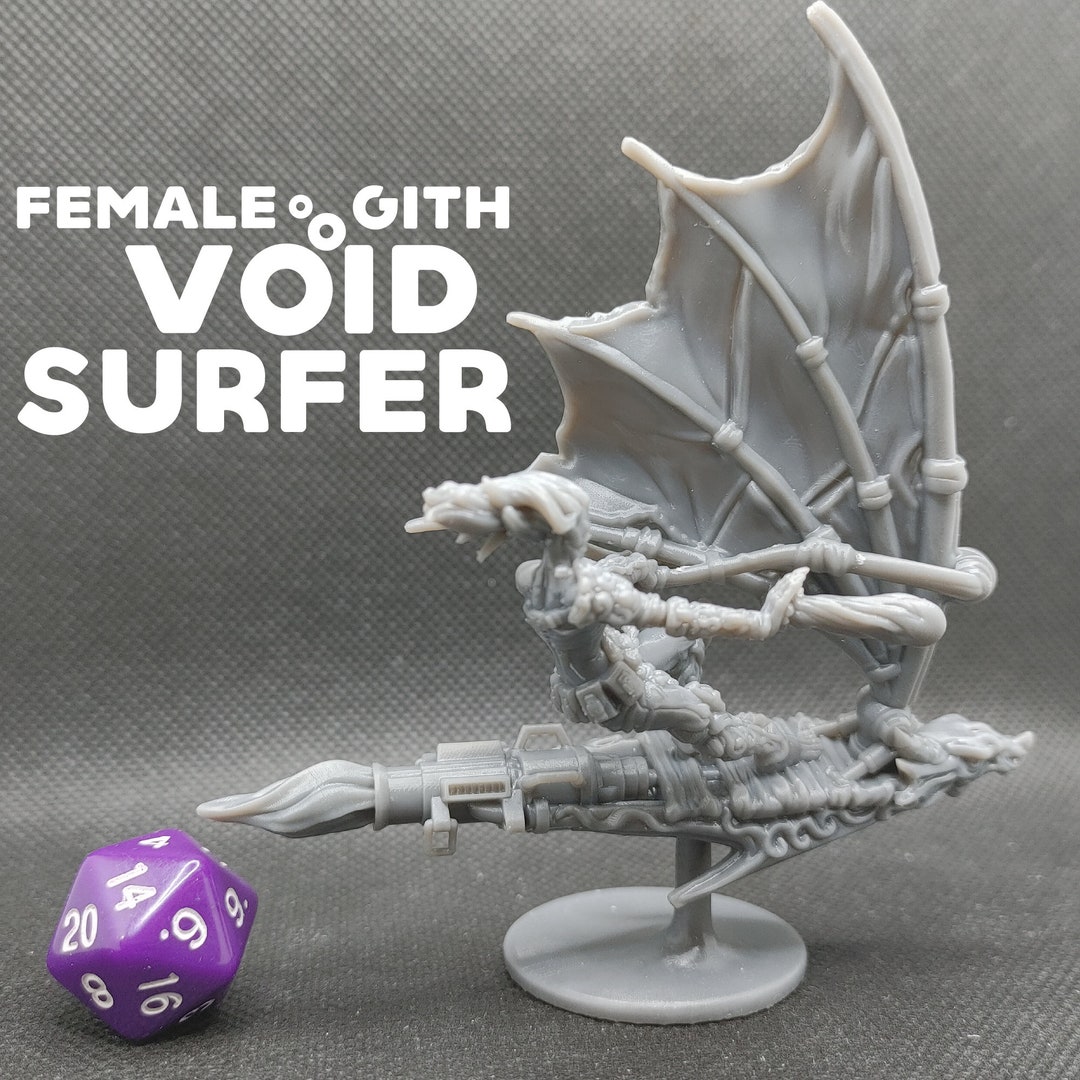 Female Githyanki Void Surfer - Printed Obsession - Gith Void Pirates ...