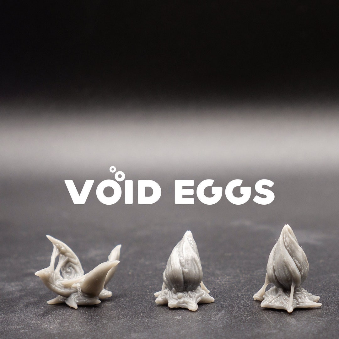 Void Eggs - Alien Bulb Plant Fungi Trap - Printed Obsession - Creatures ...