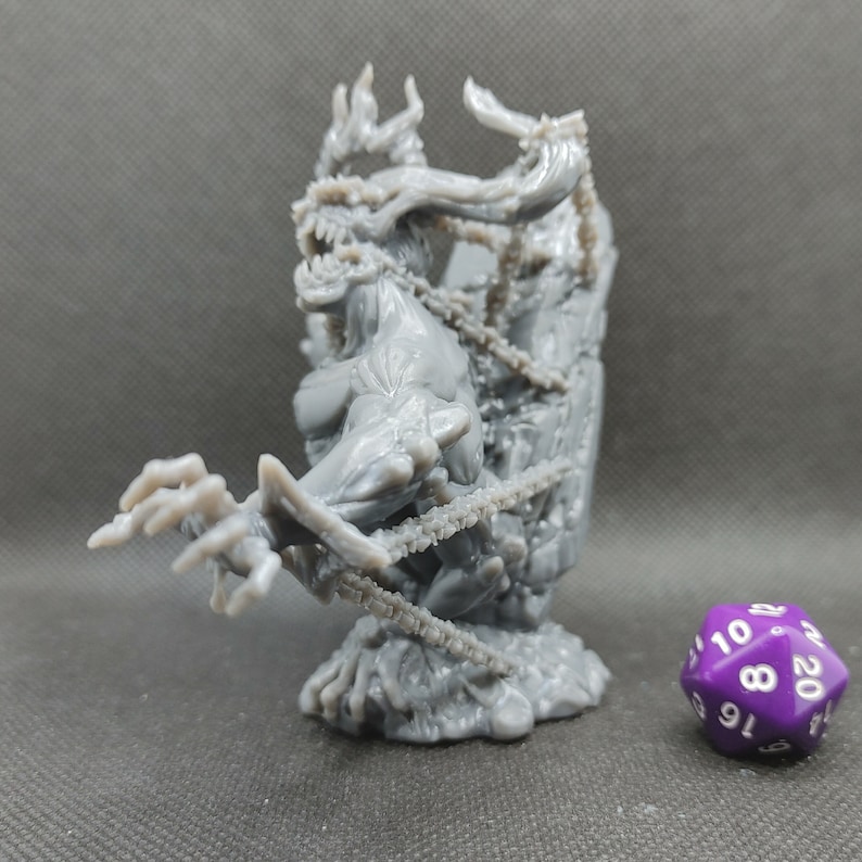 Chained God Printed Obsession Eldritch Deity D&D | Etsy