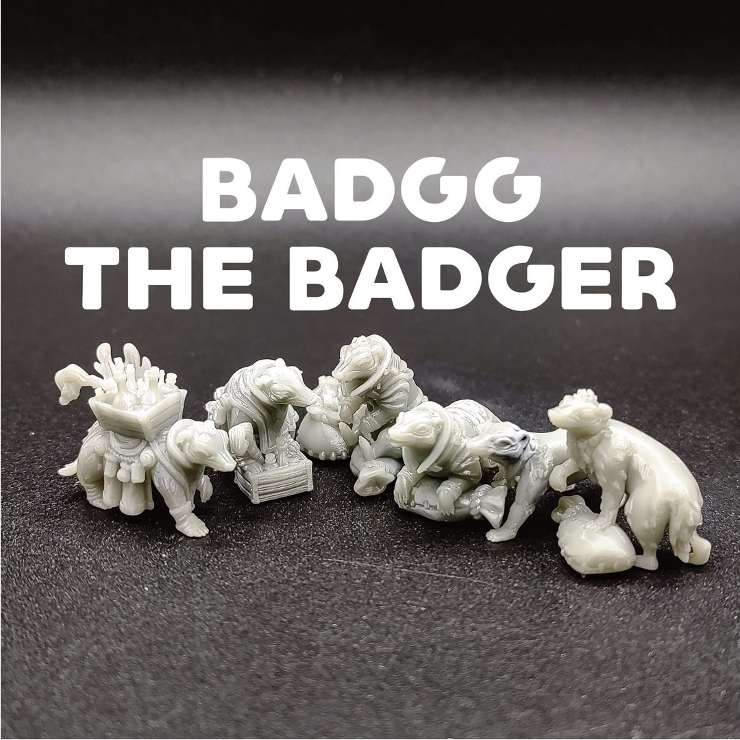 Badgg - Badger Familiar - Artificer / Rogue Familiar / Pet - Castnplay ...