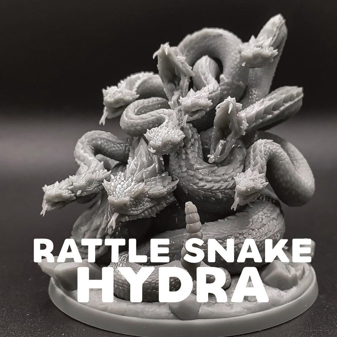 Rattle Snake Hydra / Desert Serpent Dragon - Dragon Trapper's Lodge - D ...