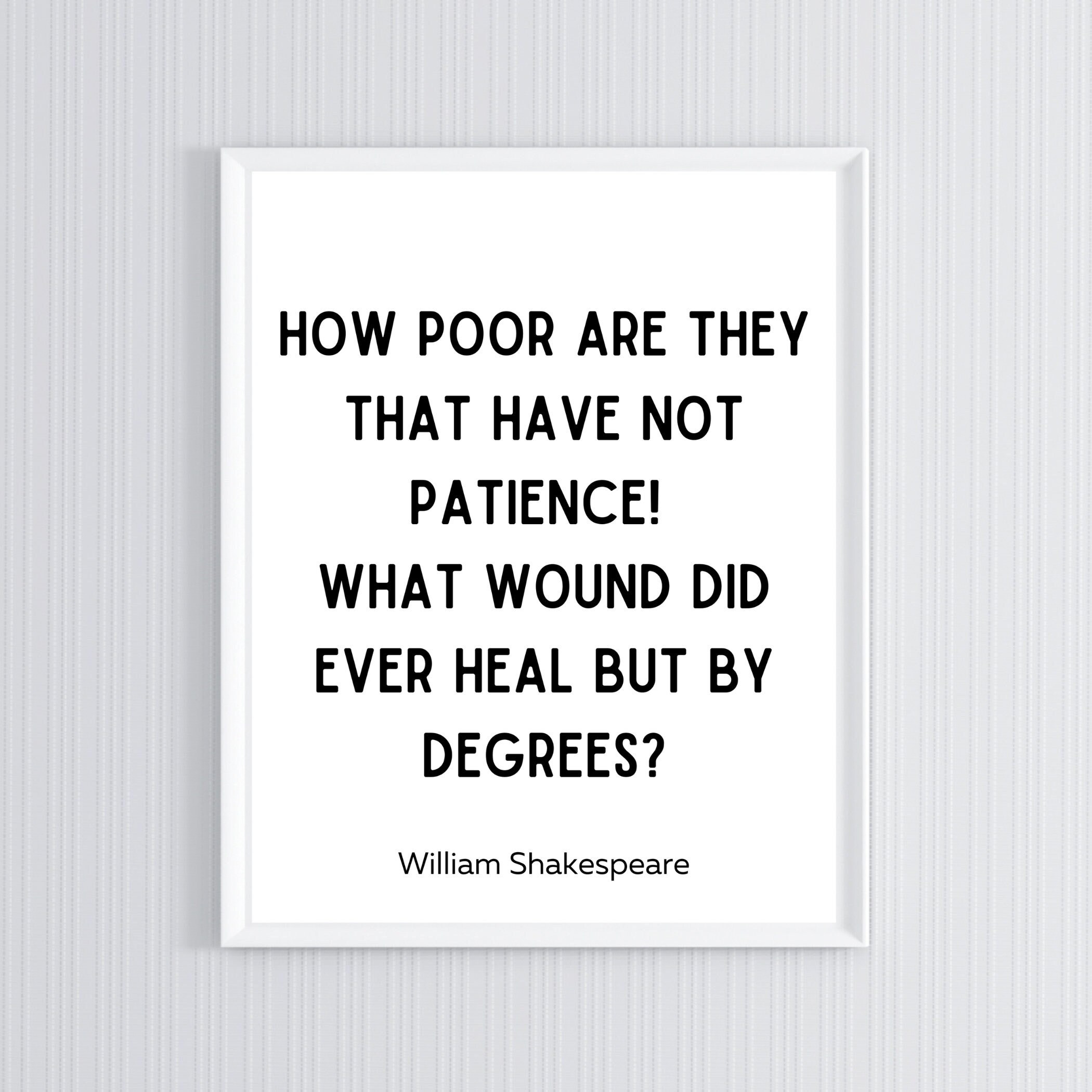No Patience Quote