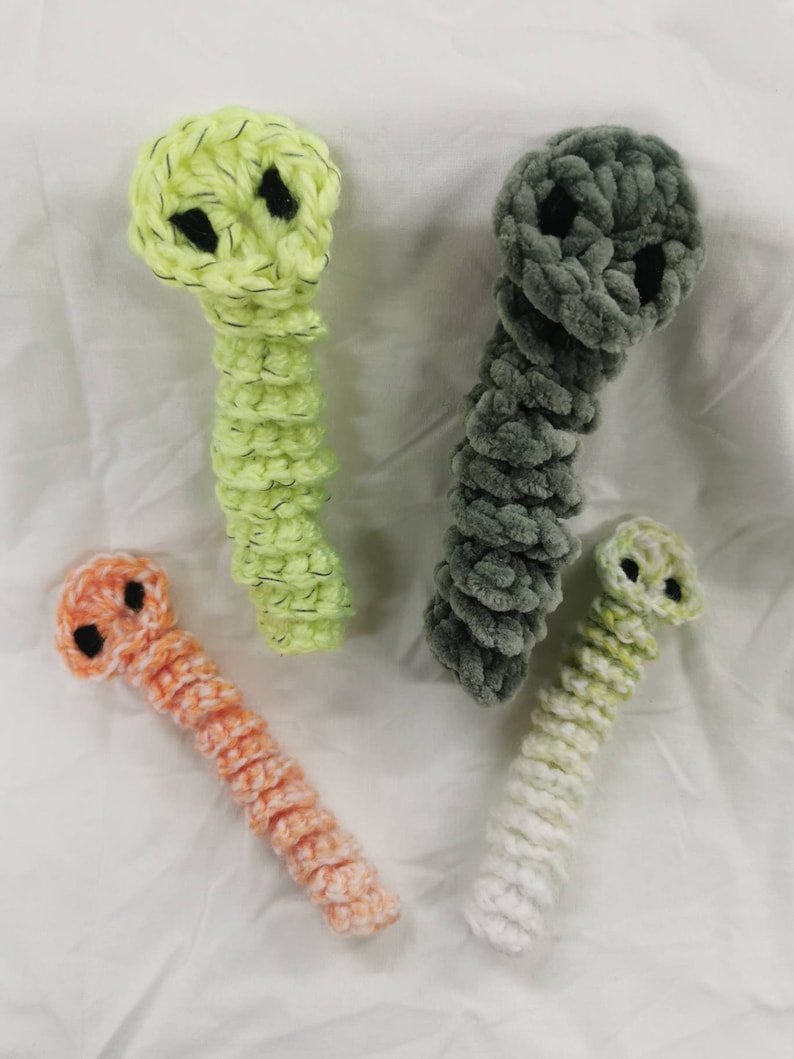 Worry Worm Pal Great for Stress & Anxiety Relief Fidget - Etsy