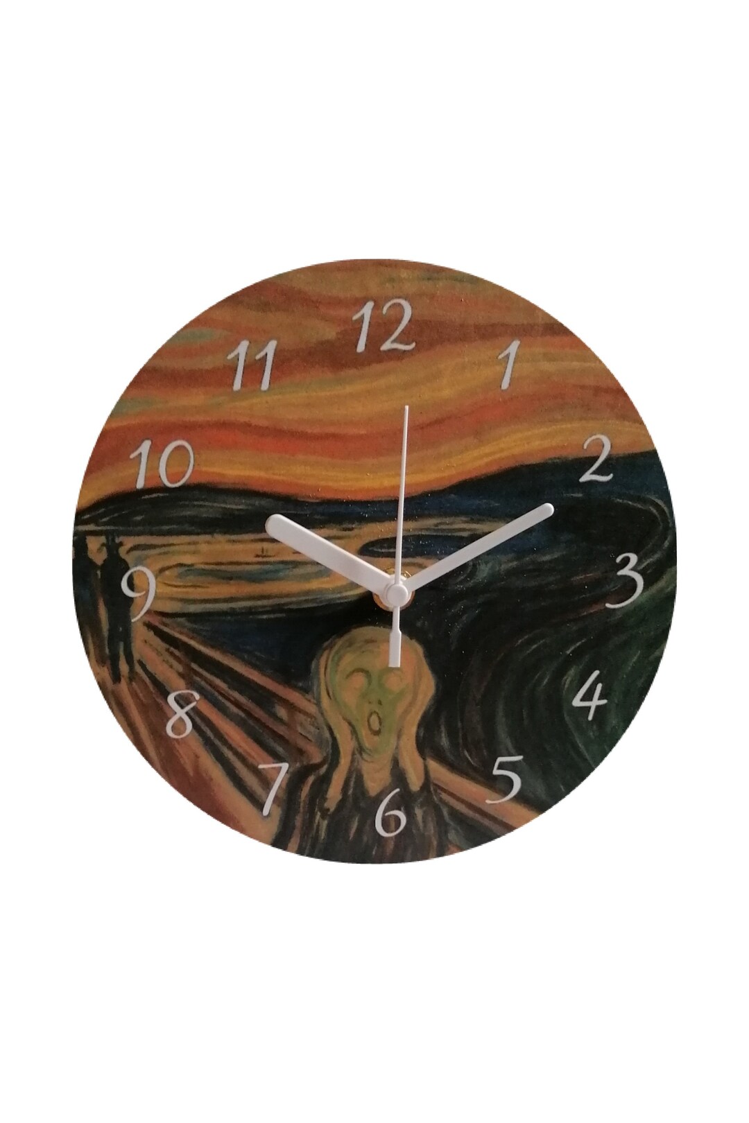 Wall Clock of a Edvard Munch Pinting - Etsy