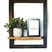 Handmade Beech Wood Frame Shelf, Rustic Wall Decor (set of 2) - Etsy