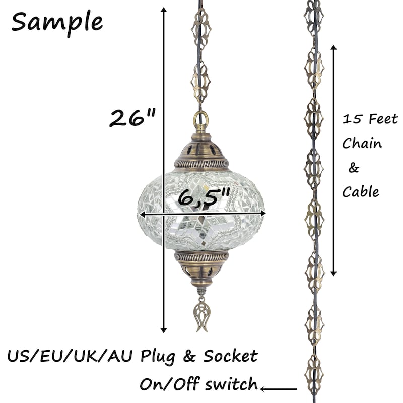 Plug in Chain Swag Lamp - Etsy