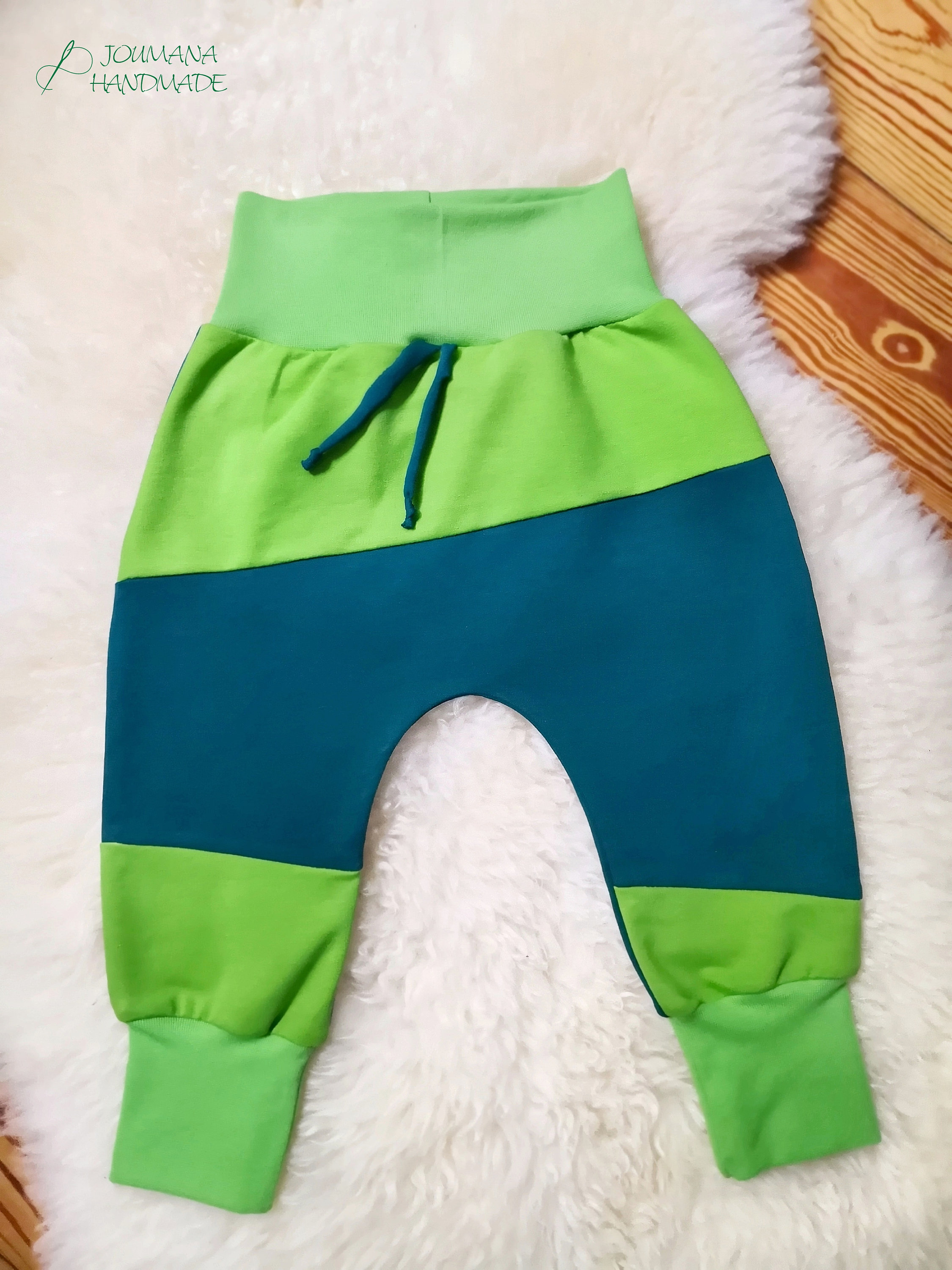 Color Blocking Sweatpants Children's Pants Daycare Pants Leisure Pants ...