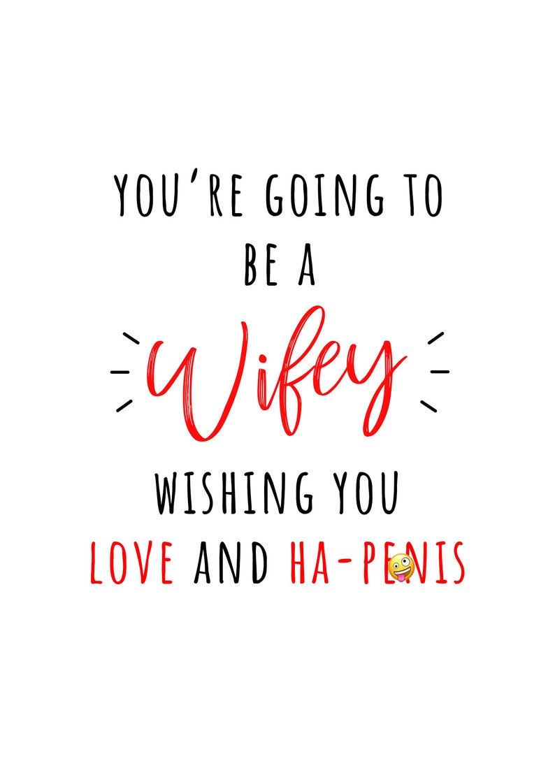 Printable Bachelorette Greeting Card, Card for Bachelorette ...