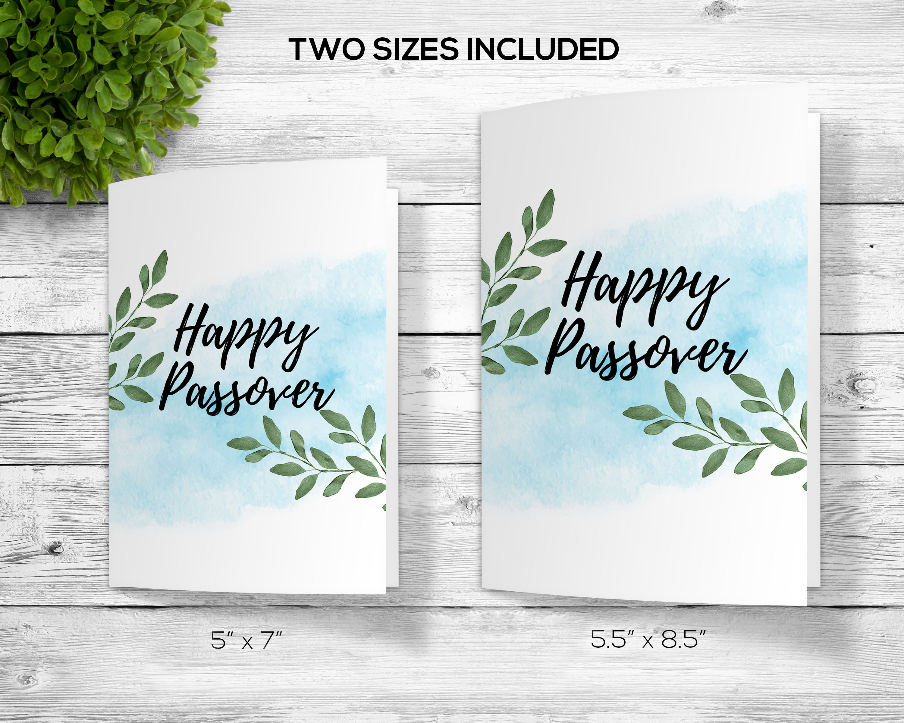 Happy Passover Greeting Card, Printable Happy Passover Greeting Card ...