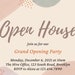 Custom Printable Open House Invitation, Downloadable Open House ...