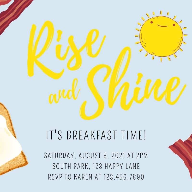 Breakfast Party - Etsy