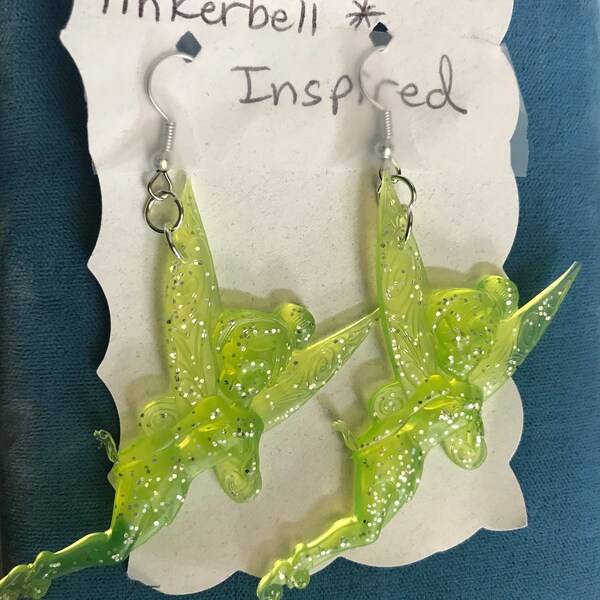Tinkerbell Earrings - Etsy