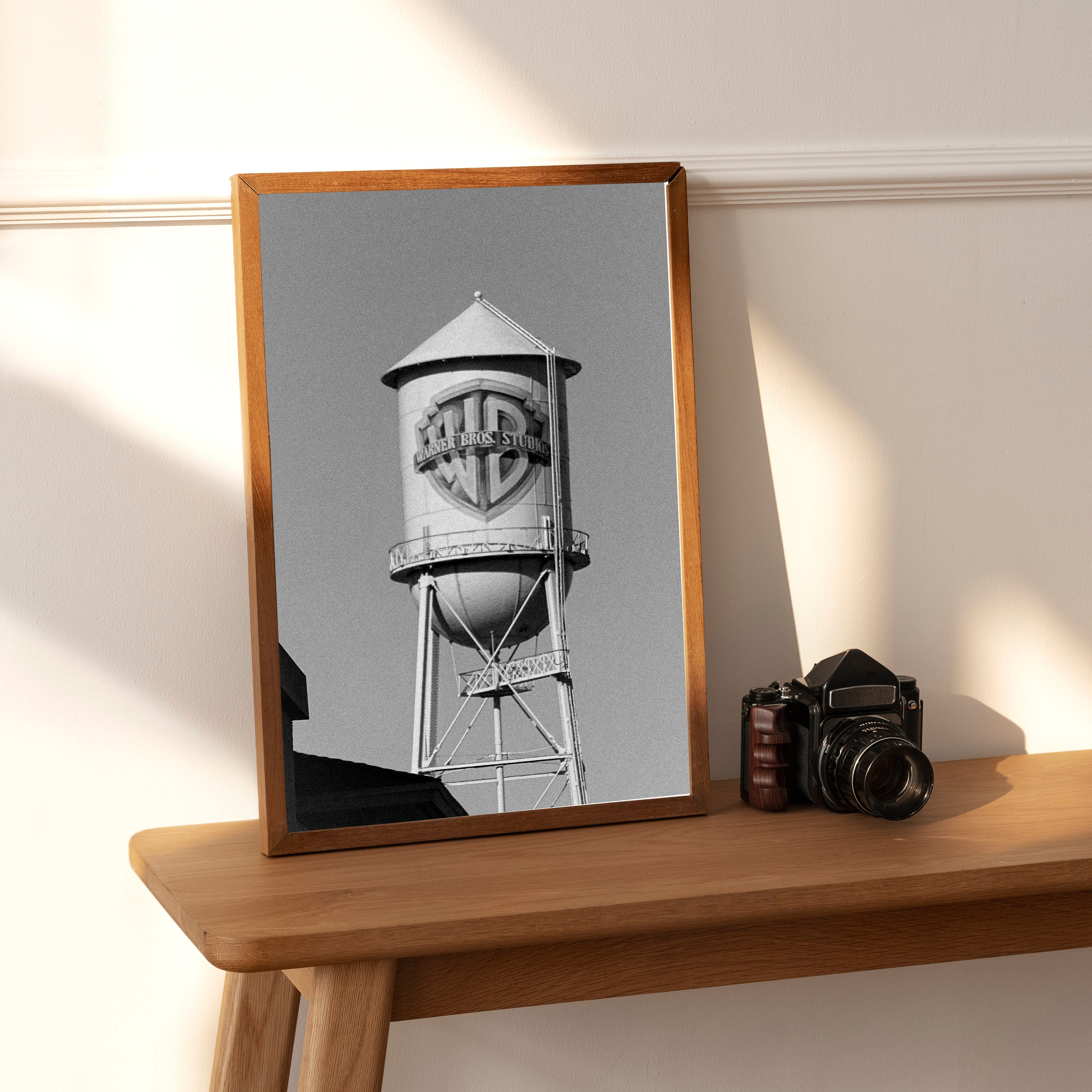 Warner Brothers Water Tank Photo, WB Studios, Hollywood Decor, Los ...