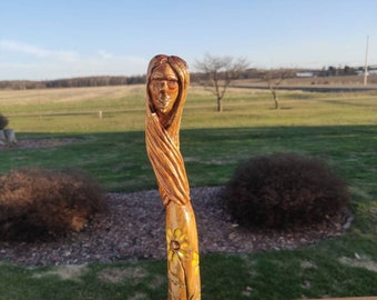 Flower Walking Stick - Etsy