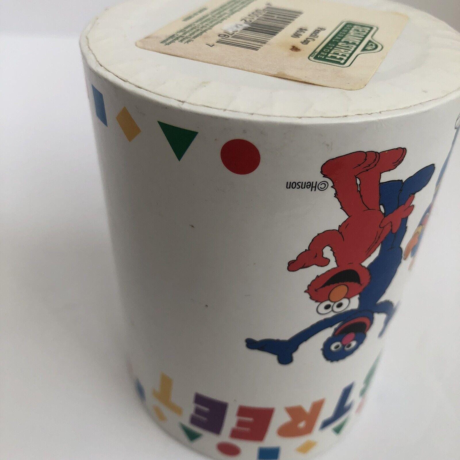 Vintage Sesame Street General Store Pencil Cup Ernie Elmo Cookie ...