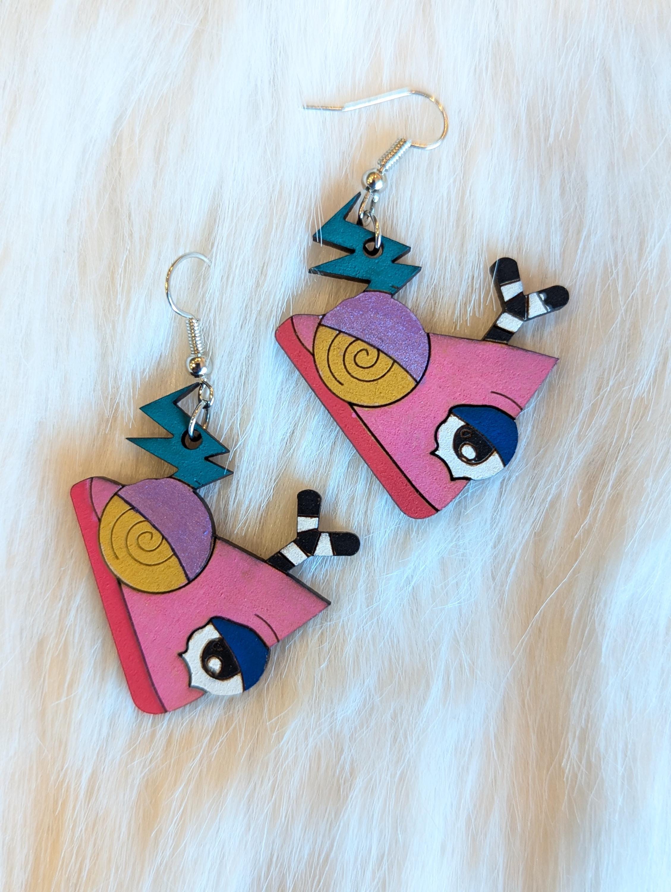 Amazing Digital Circus Earrings: Zooble - Etsy