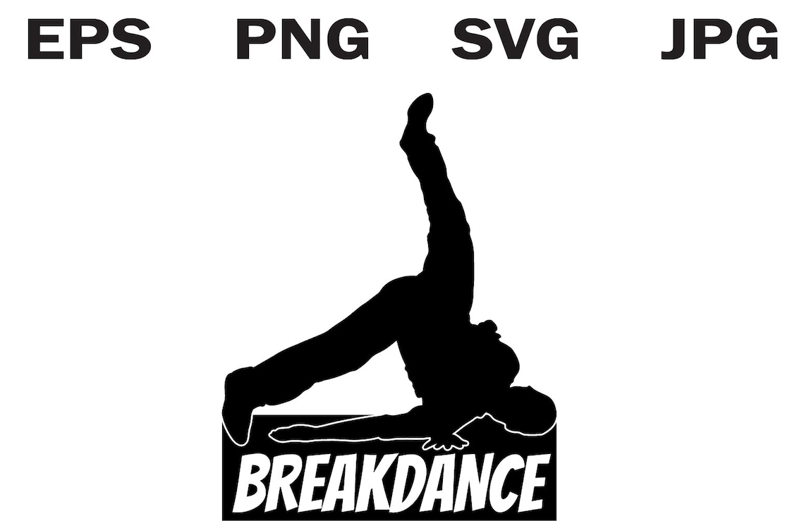 Breakdance SVG Breakdance Clipart Clipart for Dancer - Etsy