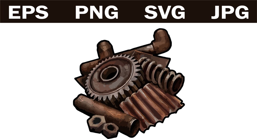 Rust Scraps SVG, Rust Lovers, SVG Print, SVG Rust, Rusty Svg, Rust ...