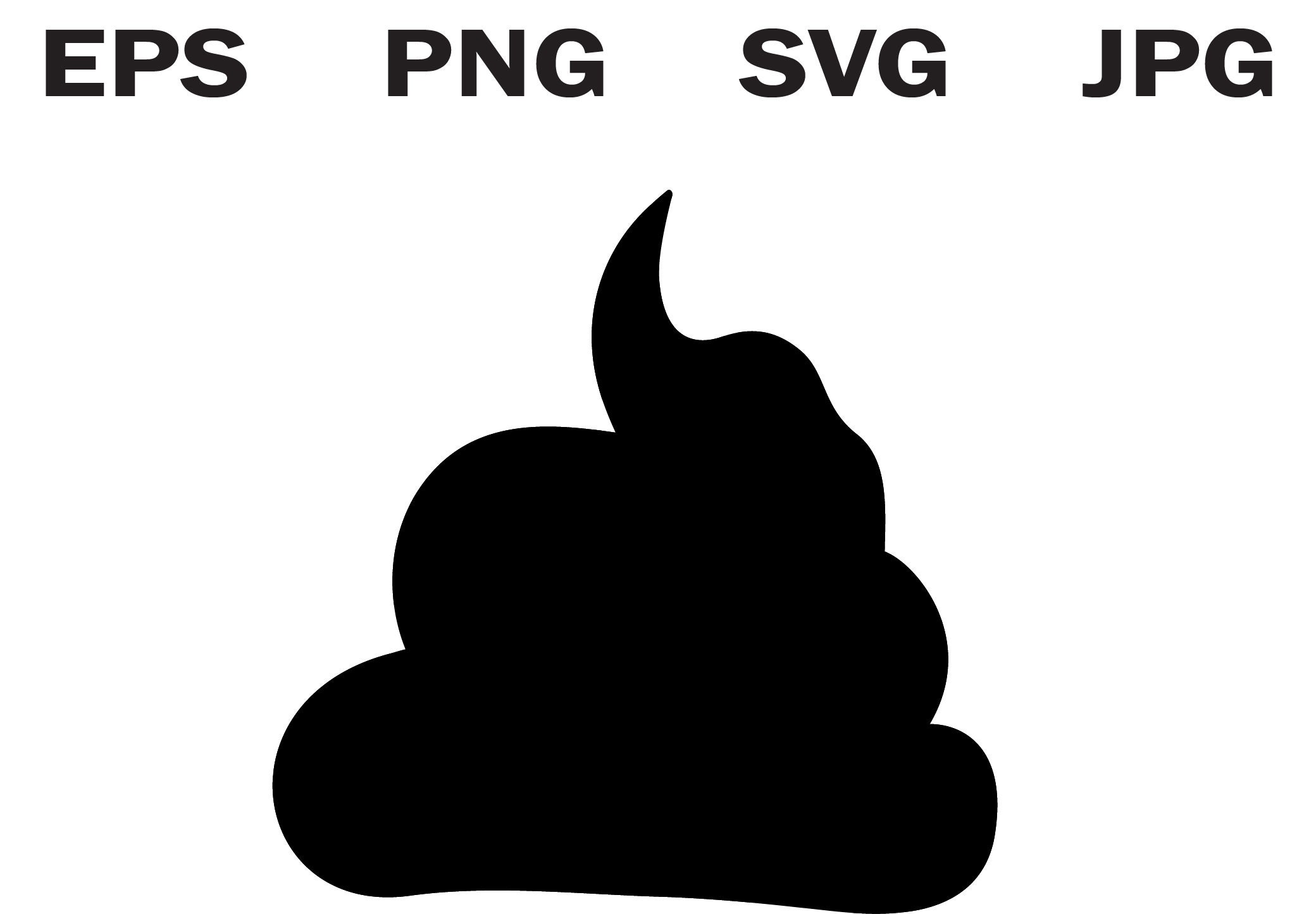 Buy Poop Silhouette, Poop SVG, Funny Poop SVG, Poop Silhouette SVG, T ...