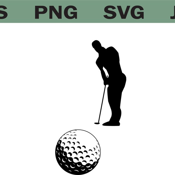 Golf Putter Clipart - Etsy