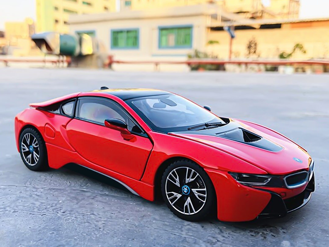LIMITED EDITION BMW I8 Red Concept Car Model - Etsy