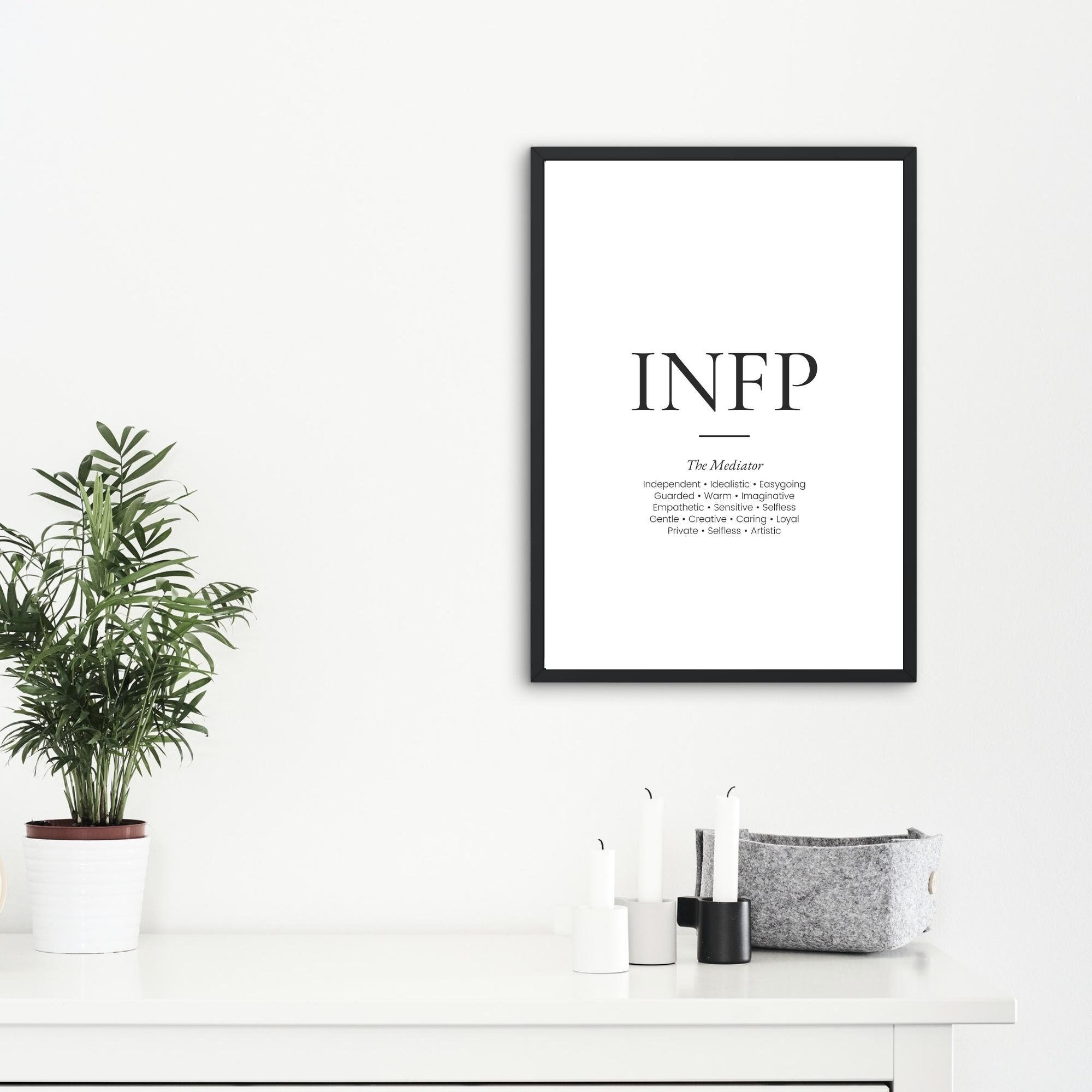 INFP MBTI INFP Poster - Etsy