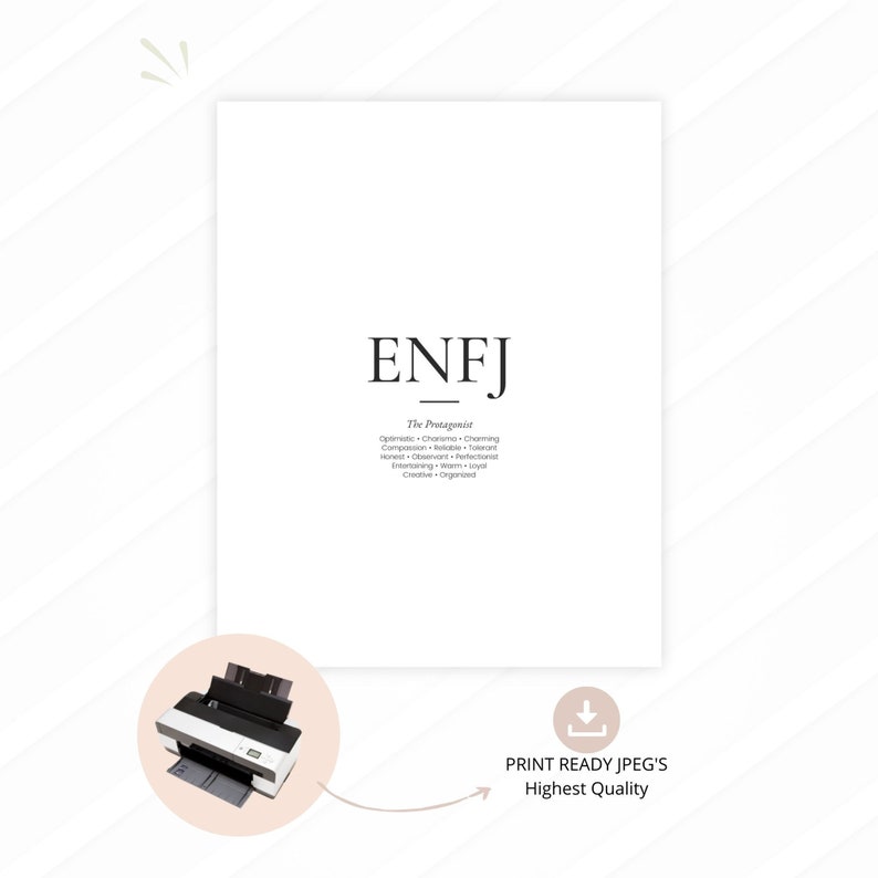 ENFJ, MBTI | ENFJ Quotes - Etsy